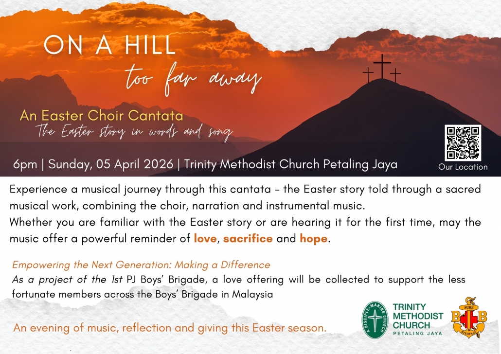 Trinity Methodist Church Petaling Jaya – TMCPJ | Methodist Church in ...